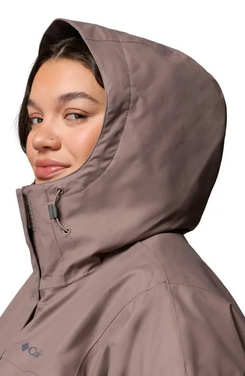 Columbia Hikebound Ii Long Waterproof Jacket - Iron