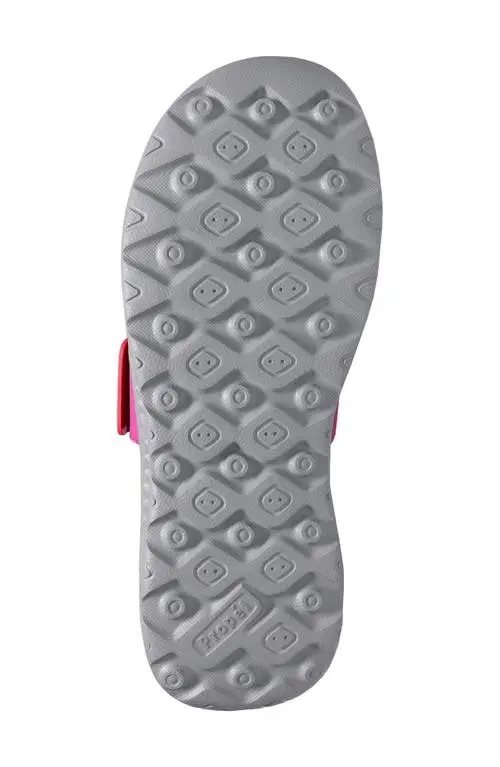 PROPET Travelactive Allegra Slide Sandal - Grey/fuchsia