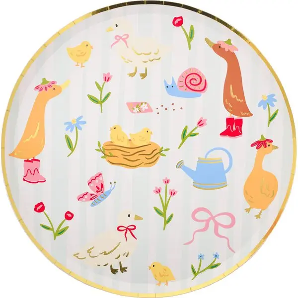 DAYDREAM SOCIETY Silly Goose Large Plates - Assorted Pre-pack