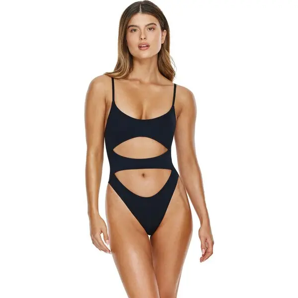 GOTTEX Cut Out One Piece - Black