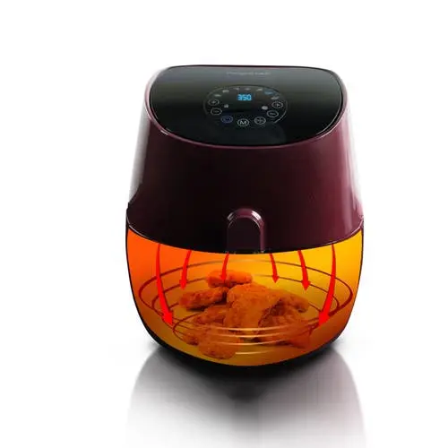 MEGACHEF Airfryer And Multicooker With 7 Pre-programmed Settings