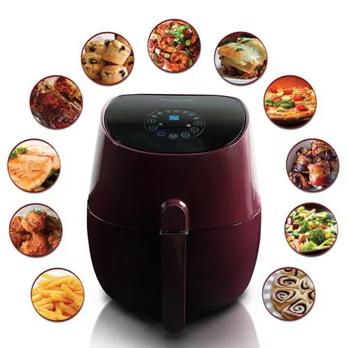 MEGACHEF Airfryer And Multicooker With 7 Pre-programmed Settings