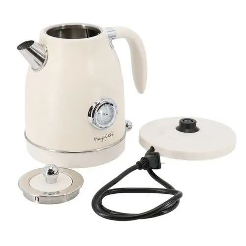 MEGACHEF Electric Tea Kettle And 2 Slice Toaster Combo