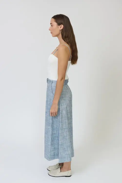 Central Park West Serena Belted Midi Dress