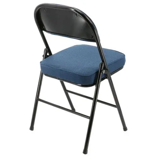 ELAMA 4 Piece Metal Folding Chair With 2.2 Inch Padded Seats