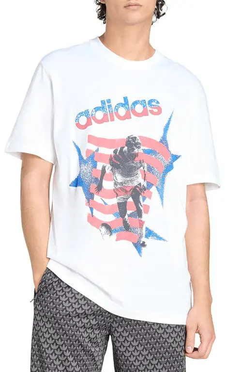 Adidas Archive Football Stars Graphic T-shirt