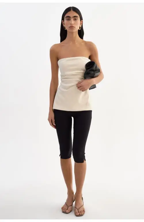 LAMARQUE Faux Suede Bustier