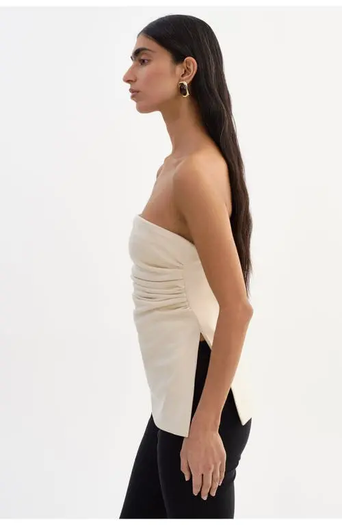 LAMARQUE Faux Suede Bustier