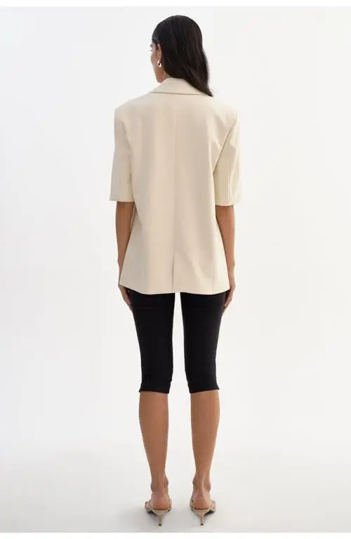 LAMARQUE Hazel Faux Suede Blazer