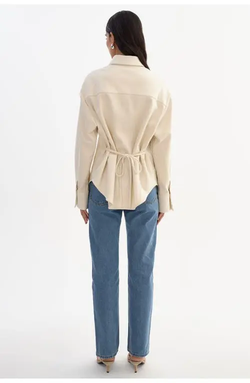 LAMARQUE Tosca Faux Suede Shirt