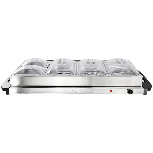 MEGACHEF 5 Section Buffet Server & Food Warmer
