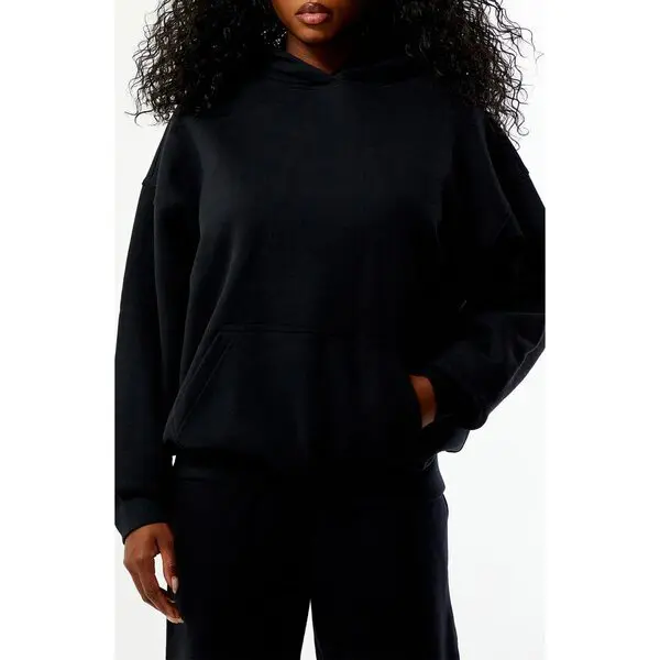 PACSUN Core Fleece Pullover Hoodie - Black