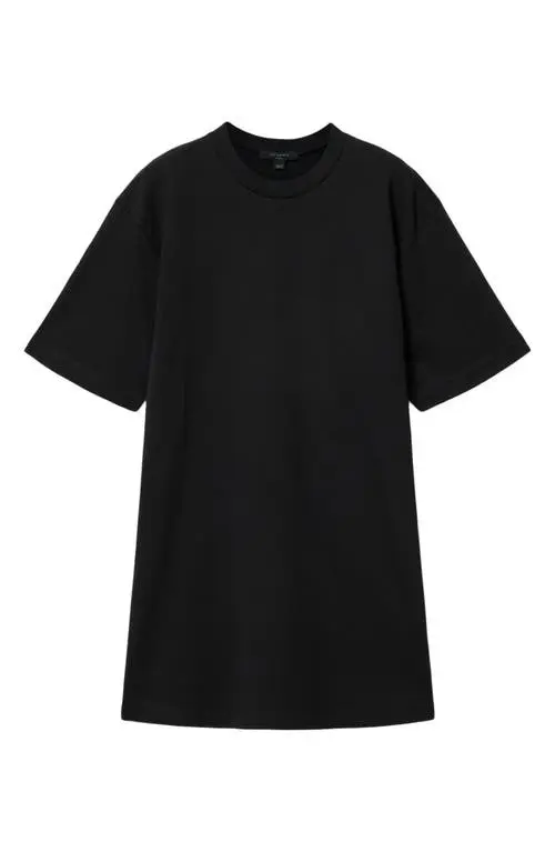 ALLSAINTS Fuse Logo Appliqué Mini T-shirt Dress