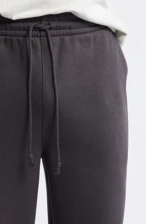 Bp. Straight Leg Fleece Sweatpants - Black Faded