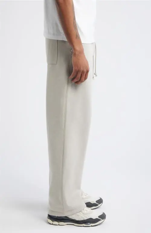 Bp. Straight Leg Fleece Sweatpants - Grey Owl