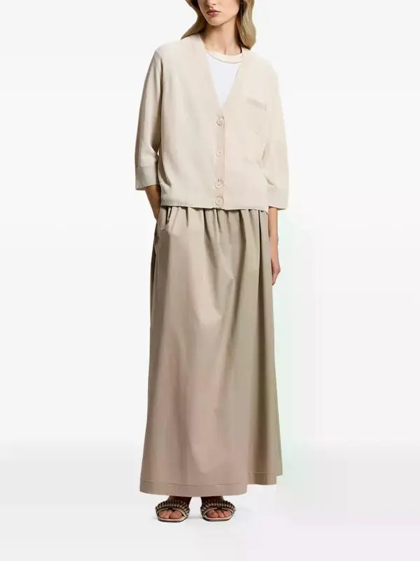Peserico Button Raglan Sleeve Cardigan