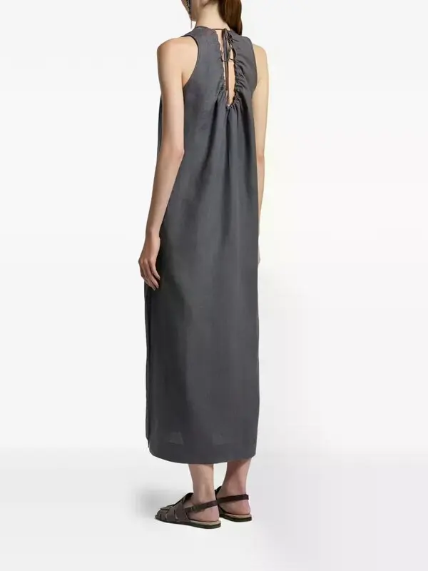 Peserico V-neck Asymmetric Dress