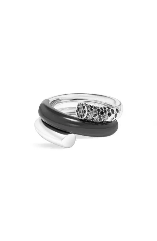 TABAYER Diamond Pavé Wraparound Ring