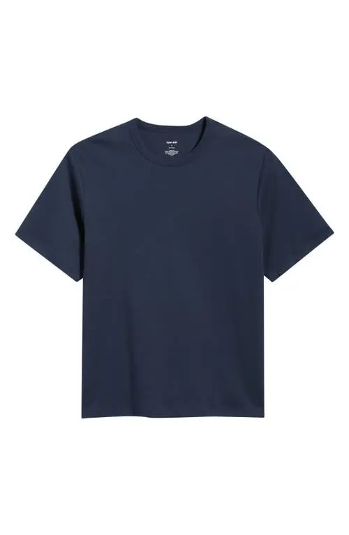 OPEN EDIT Midweight T-shirt - Navy Eclipse