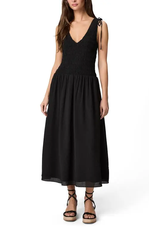Paige Sebastian Smock Sundress - Black