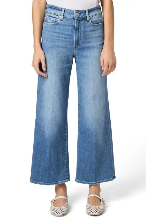 Paige Anessa High-waist Wide-leg Jeans - Vinovibes