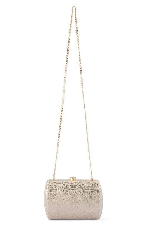 OLGA BERG Carolina Crystal Frame Clutch