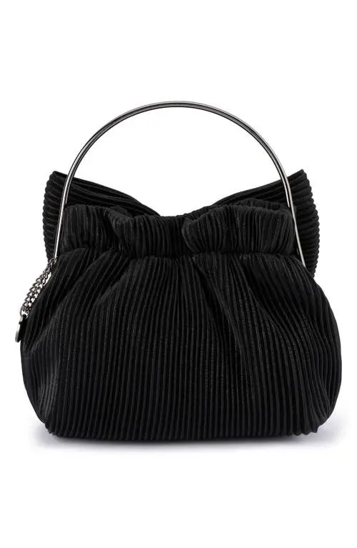 OLGA BERG Elise Pleated Top Handle Bag