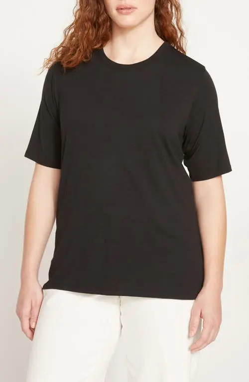 Universal Standard Maia Stovepipe Sleeve T-shirt - Black