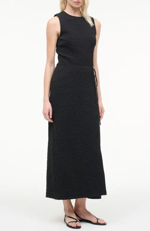Staud Nema Smock Midi Dress