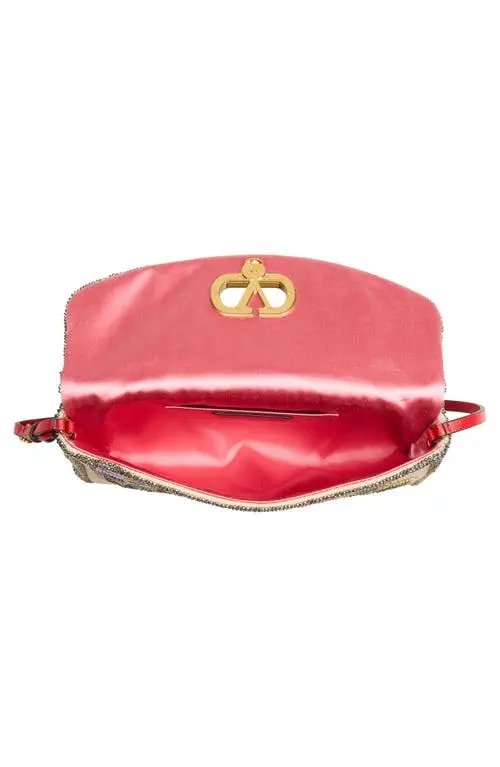 Valentino Garavani Vain Soft Beaded Top Handle Bag