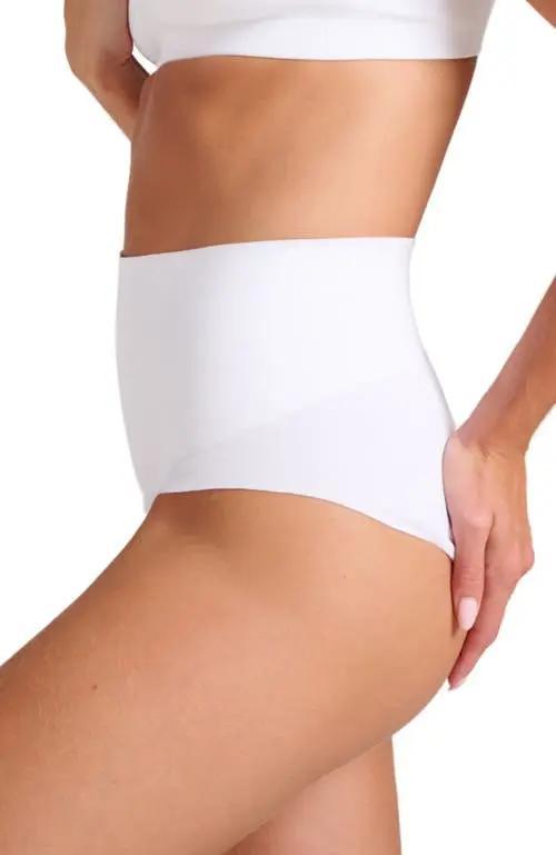 SIELLA Organic Cotton No-show Shaping Brief - White