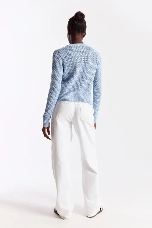 WISPR Cable Twist Yarn Sweater