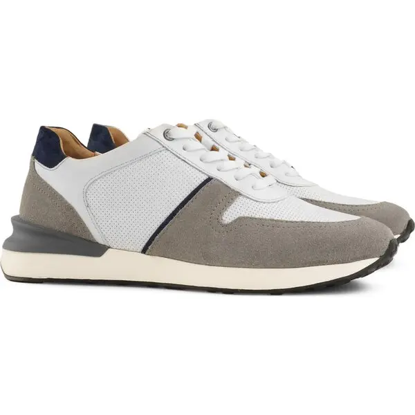 MILWAUKEE BOOT COMPANY Gallun Low-profile Sneaker - White/grey