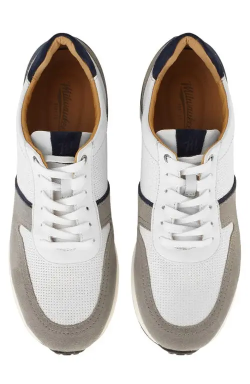 MILWAUKEE BOOT COMPANY Gallun Low-profile Sneaker - White/grey