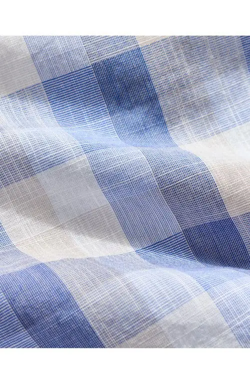 Billy Reid Hutcheson Plaid Short Sleeve Button-up Shirt