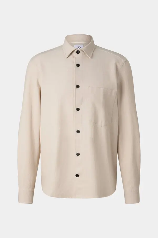Bogner Linen Blend Shirt Heiko - Sand
