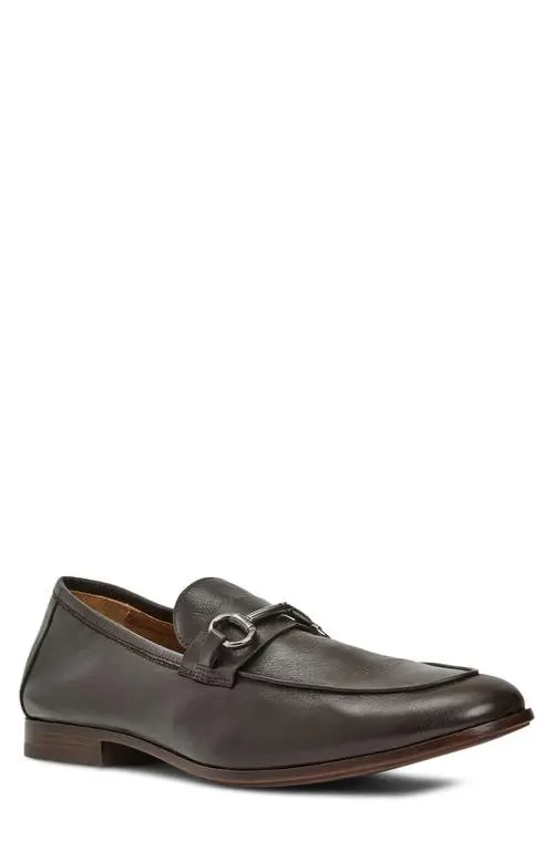 Aquatalia Jason Bit Loafer - Dark Brown Nappa