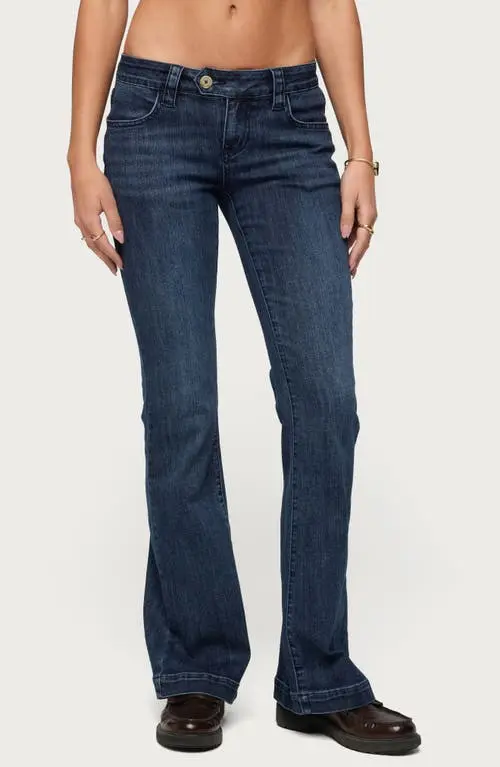 EDIKTED Bootcut Jeans - Blue