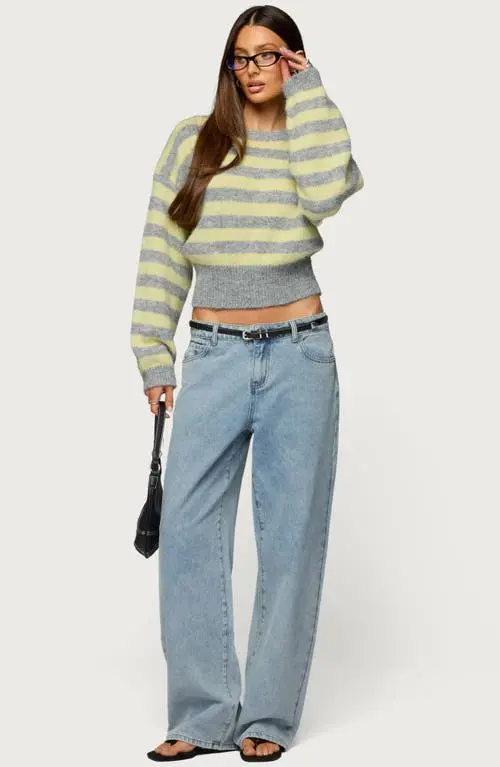 EDIKTED Dalina Low Rise Baggy Jeans