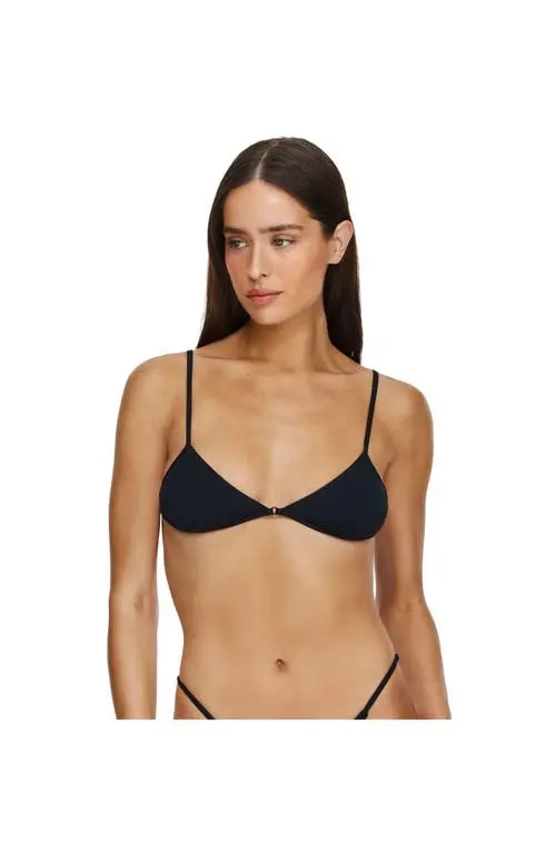 GOTTEX Midnight V-neck Bikini Top - Black