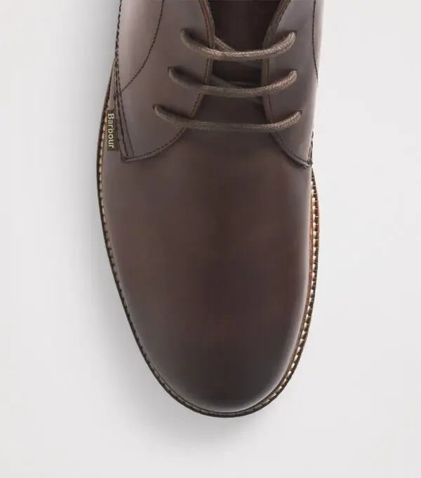 Barbour Leather Kirkstone Desert Boots - Brown