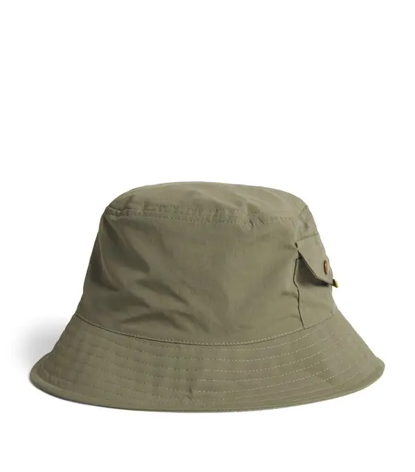 Barbour Showerproof Tracker Bucket Hat - Green