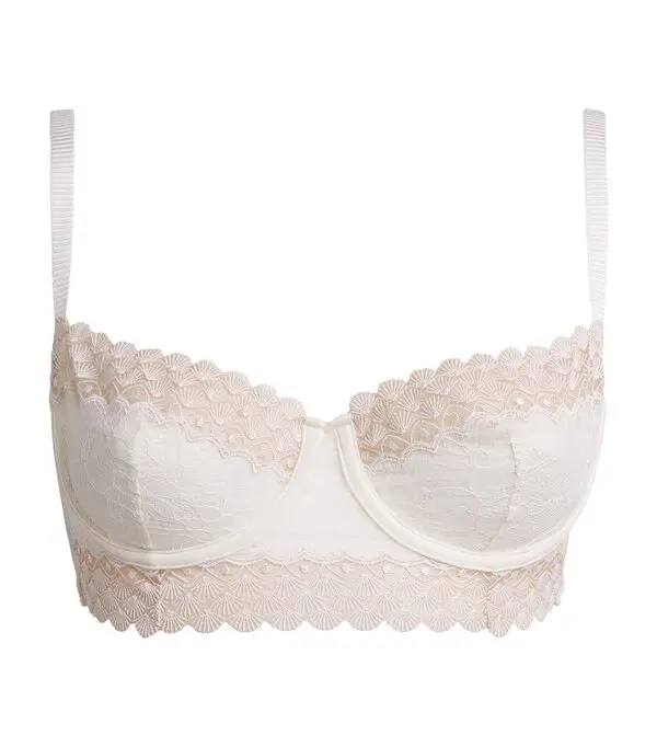 Simone Perele Lace Radieuse Bra - White