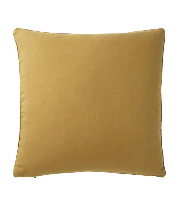 YVES DELORME Ezio Square Cushion Cover - White