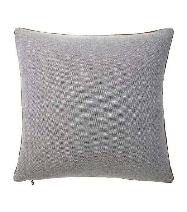 YVES DELORME Orchidia Square Cushion Cover - Green