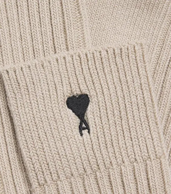 AMI Paris Cotton-blend De Coeur Socks