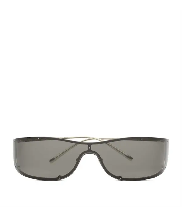 Saint Laurent Shield 807 Sunglasses - Metallic