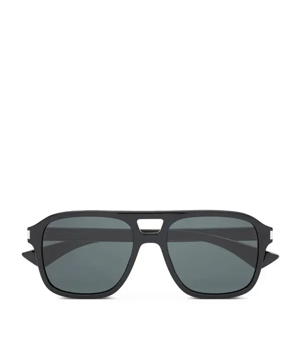 Saint Laurent Aviator 881 Sunglasses - Black