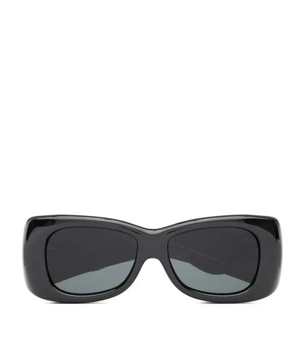Saint Laurent Oversized Pillowed Sunglasses - Black