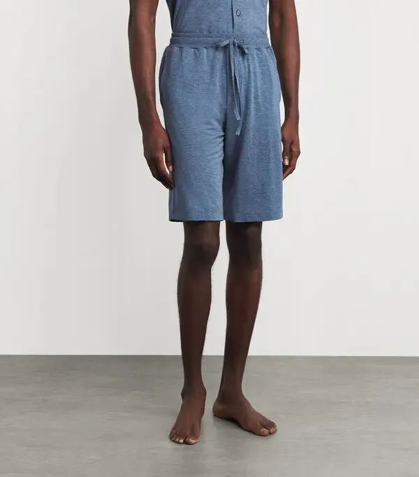 Hanro Casuals Lounge Shorts - Blue